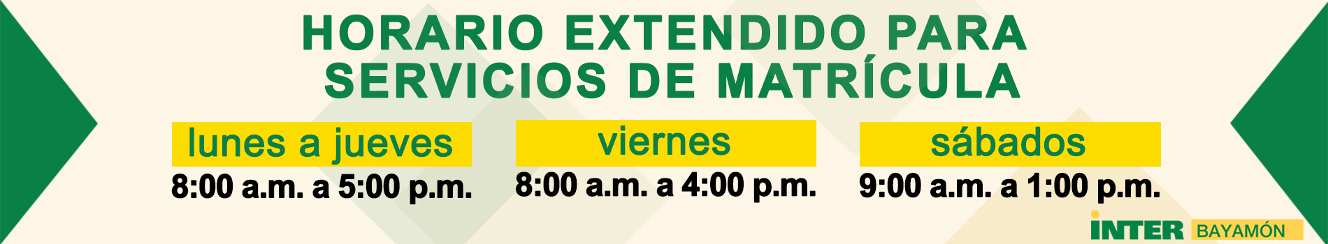Universidad Interamericana de Puerto Rico – Recinto de Bayamón ...